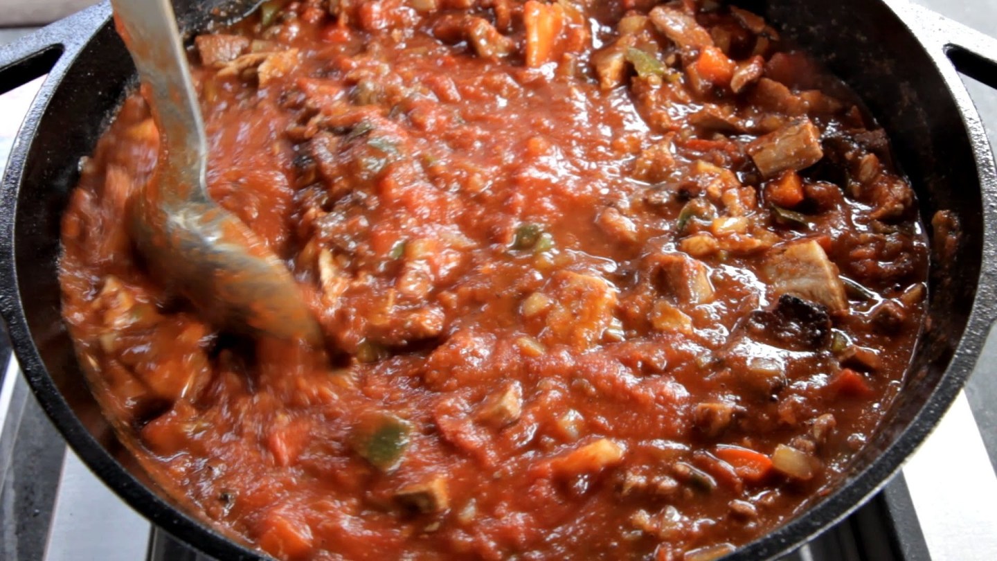 Leftover Beef Chilli