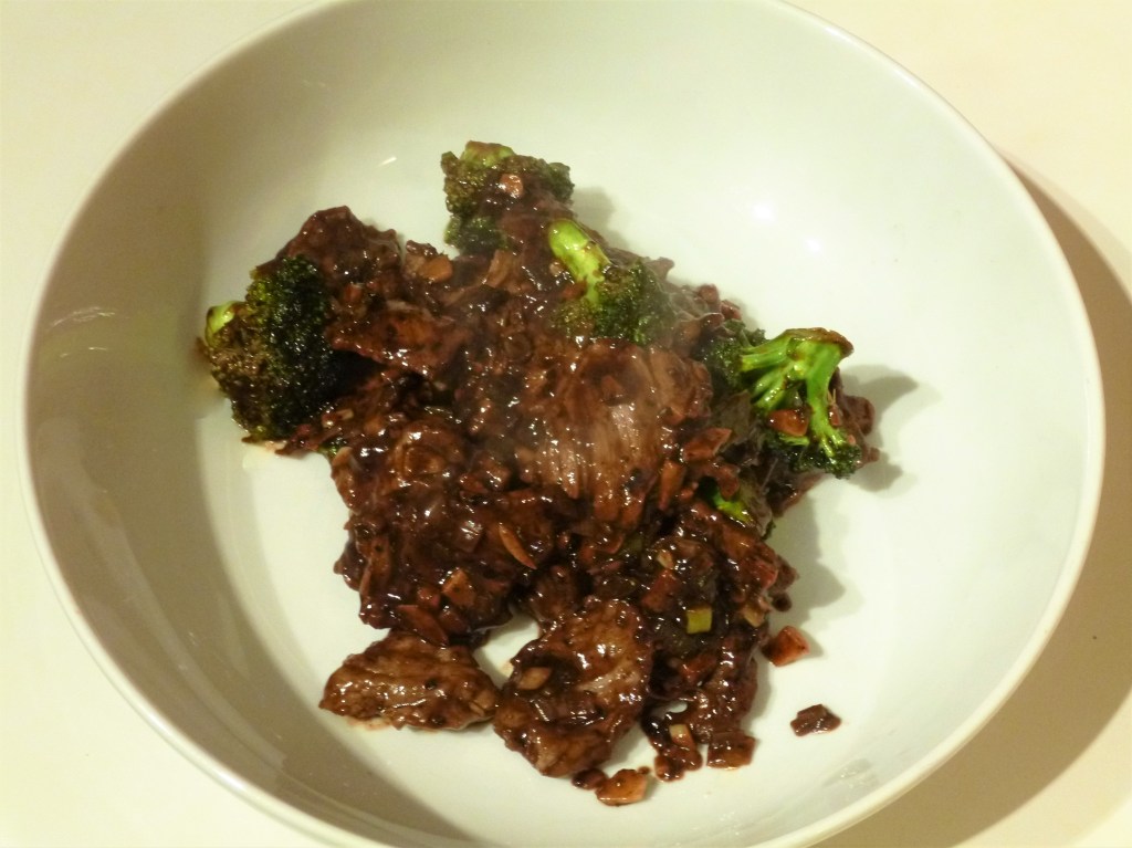 Saturday Night Beef, Black Bean and Broccoli Stir Fry Recipe