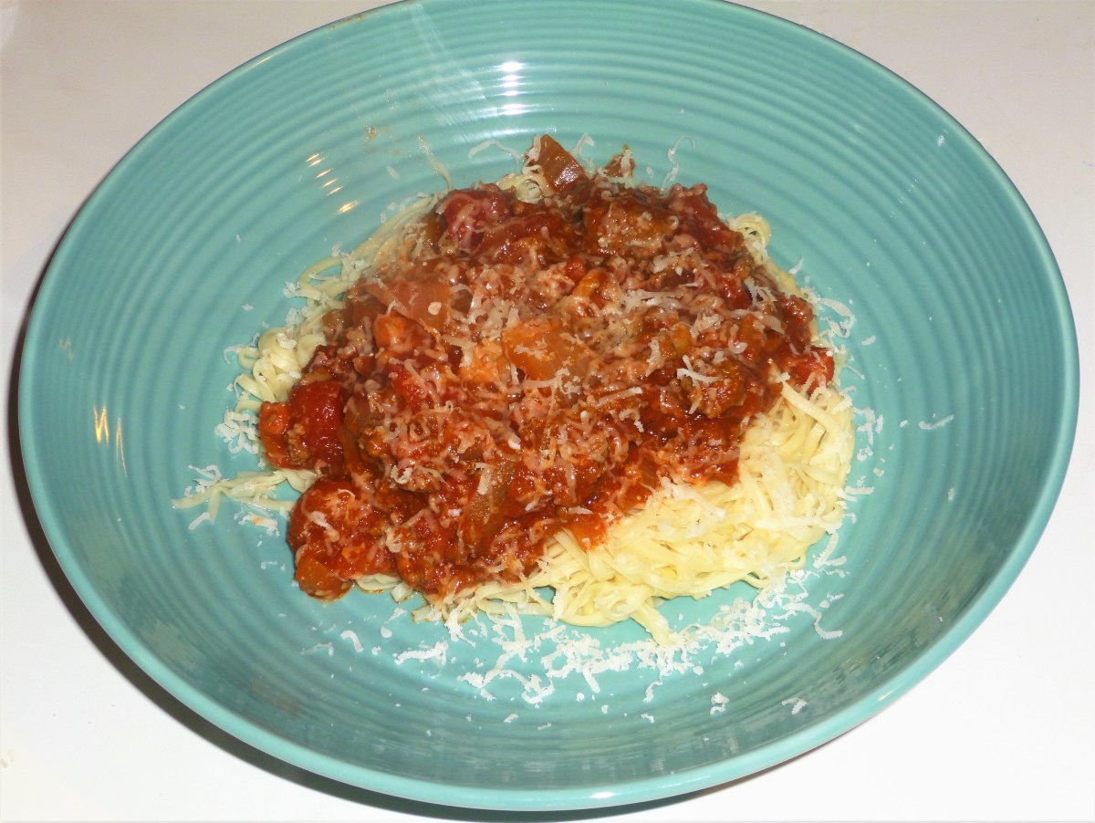 Homemade Beef Ragu and Spaghetti Recipe