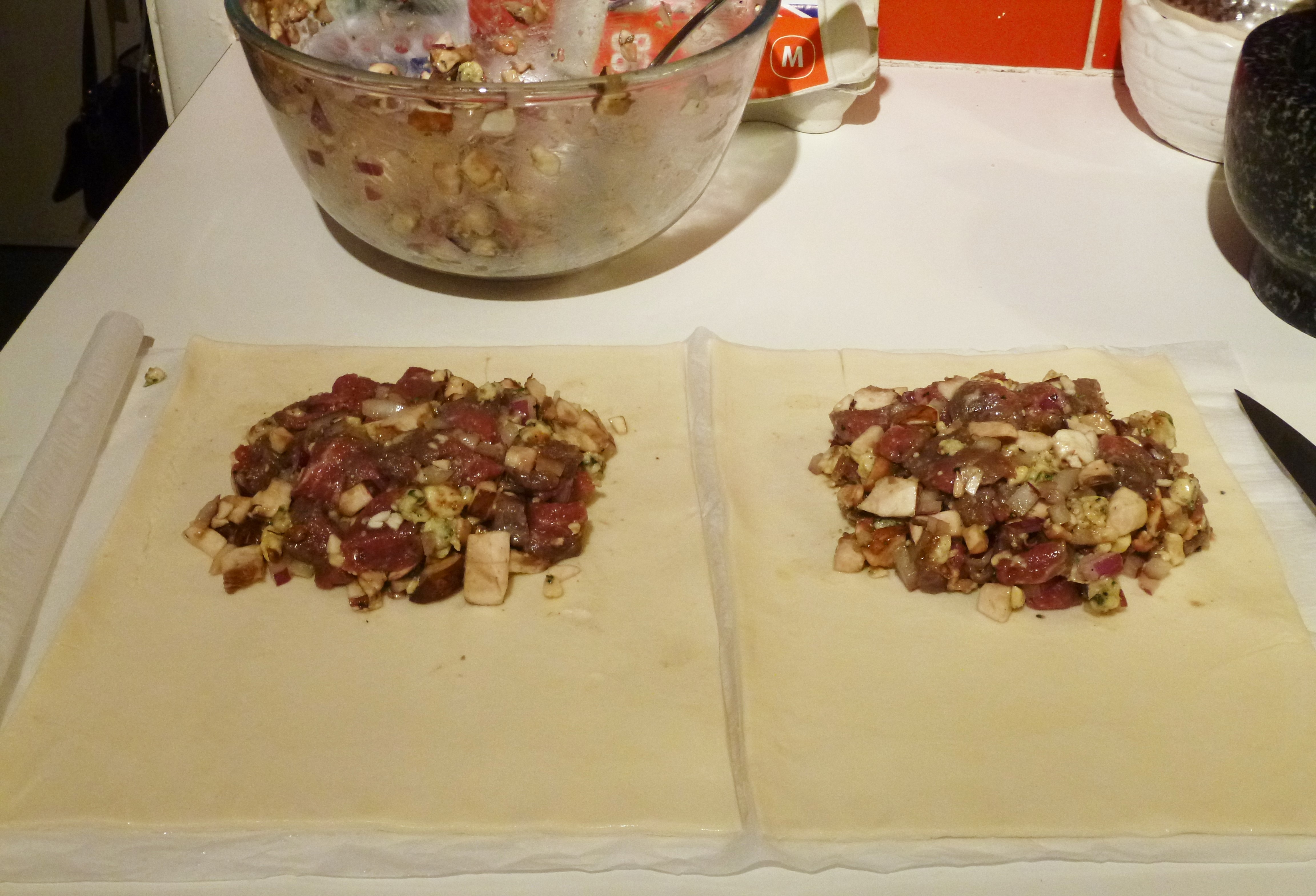 Fillet Steak and Stilton Pasty Recipe