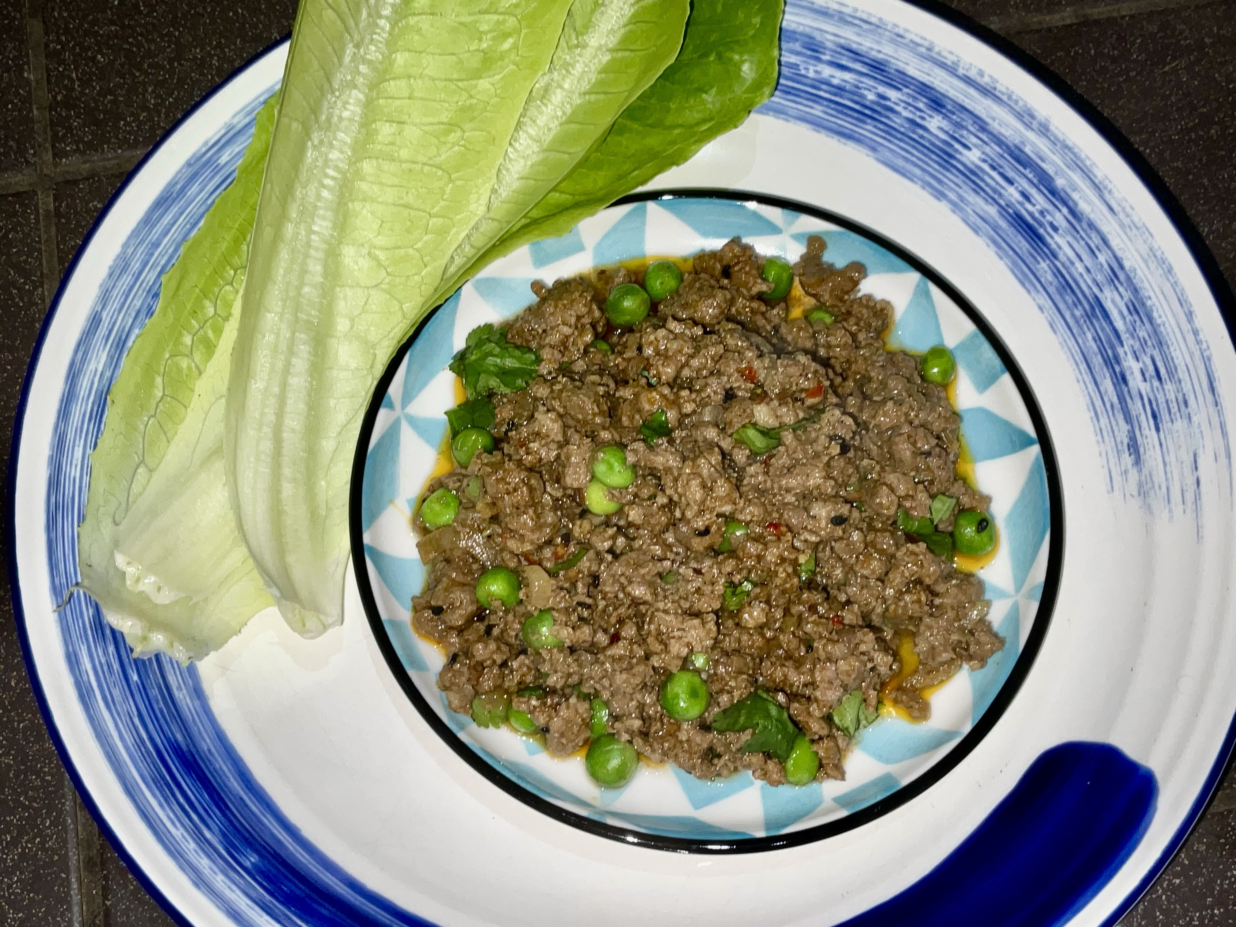 Keema Goat Mince Lettuce Wraps