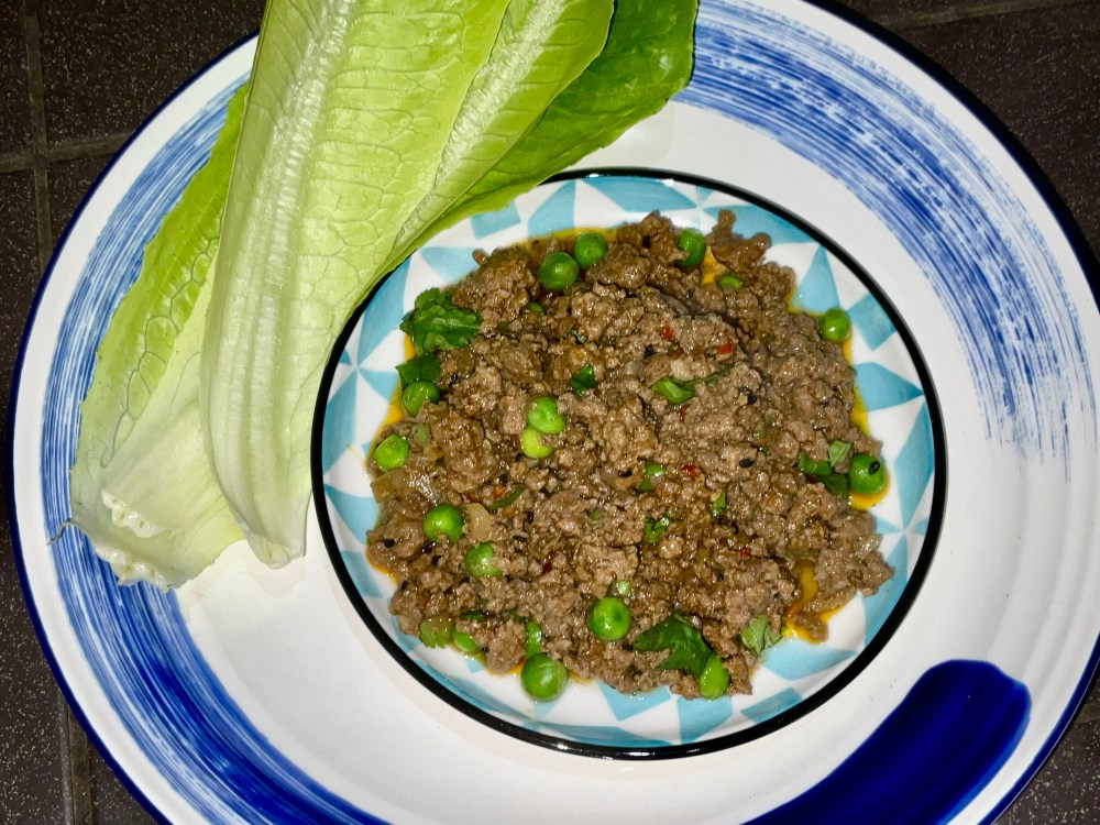 Keema Goat Mince Lettuce Wraps