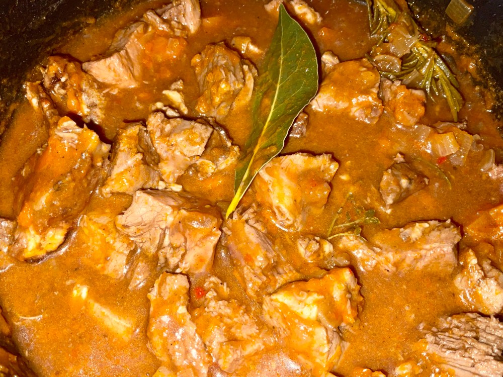 Leftover Roast Lamb Stew