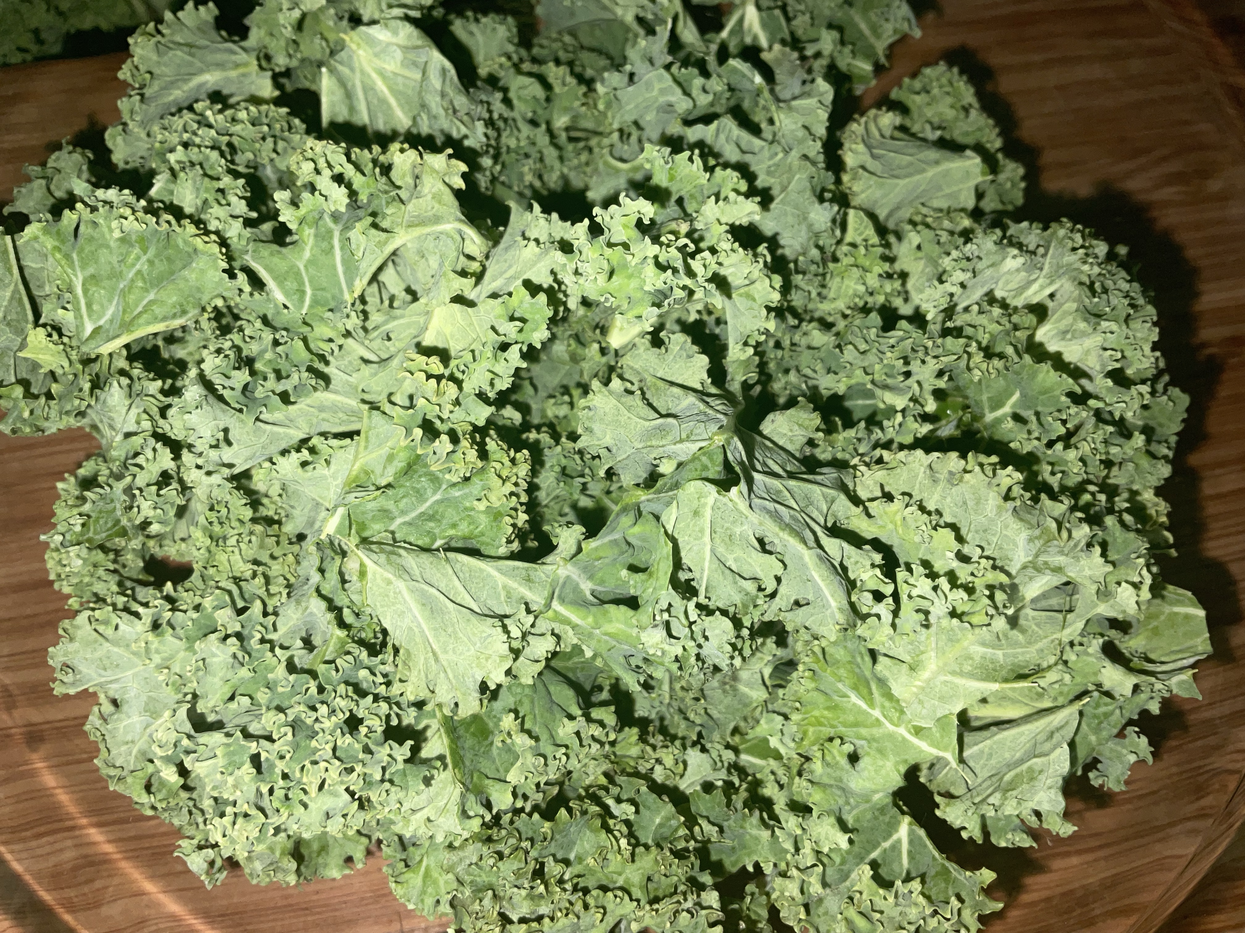 Lemony Kale Salad with Crispy Parma Ham