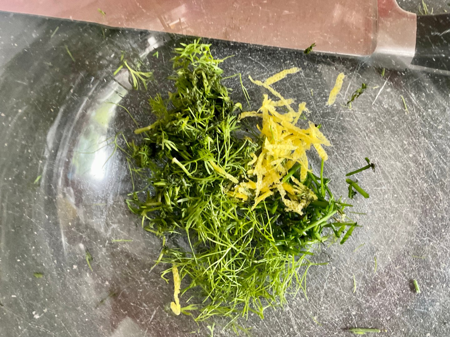 Hot Smoked Trout and Fennel Salad with a Dill, Chive and Lemon Dressing ...