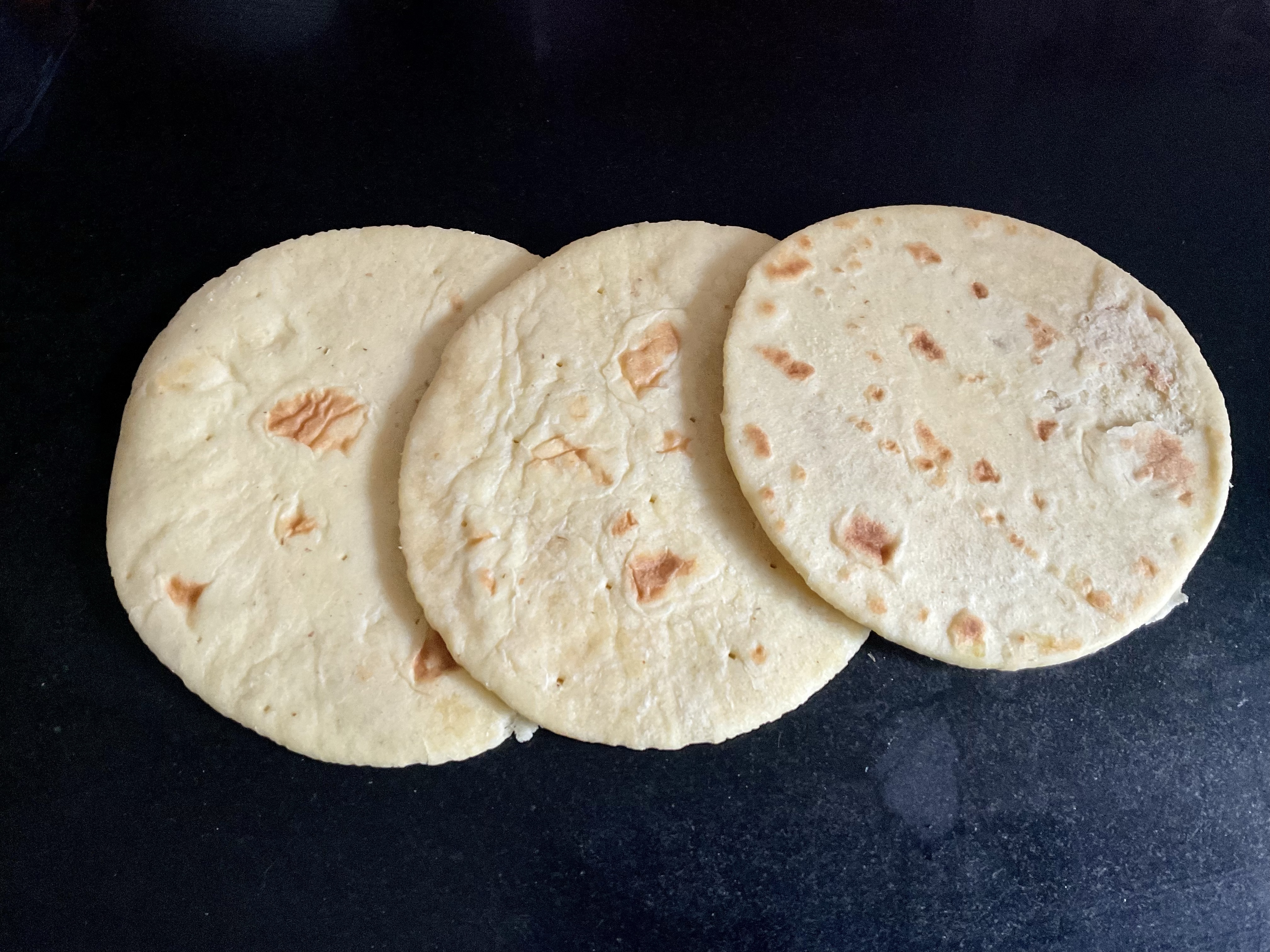 Leftover Chicken Taco Salad with a Lime and Coriander Dressing and ...